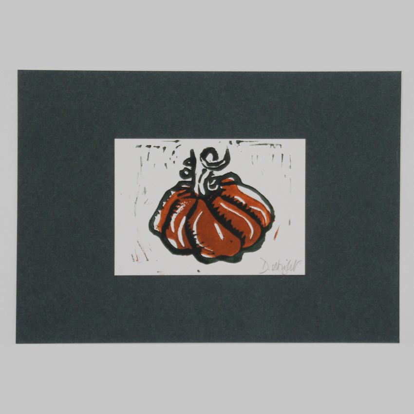 Pumpkin Linocut Print – Pumpkin Stuff